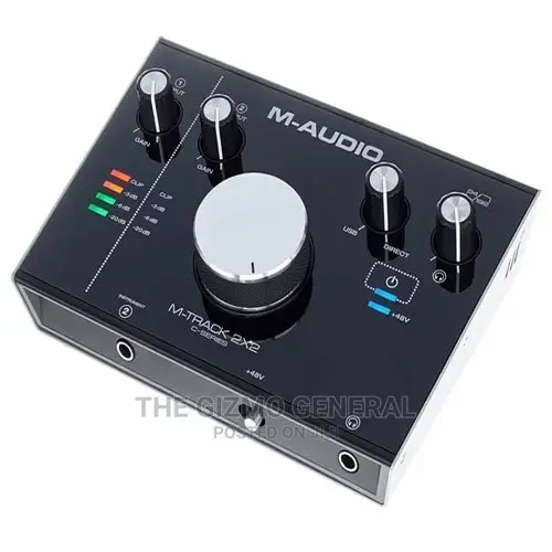 M-audio M-track 2X2 C-series|2-in/2-out USB Audio Interface in Lagos ...