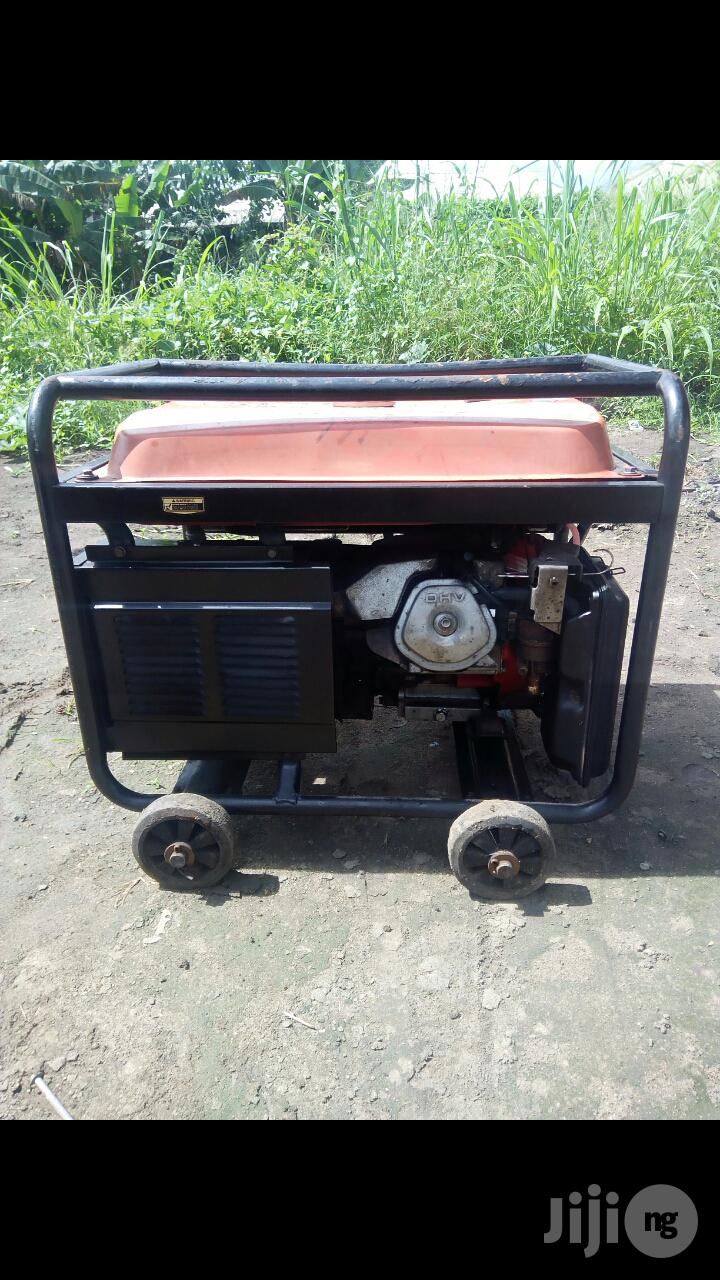 Neatly Used 6.5KVA ELEPAQ EC6500CXS 100% Copper Generator in Port-Harcourt - Electrical ...