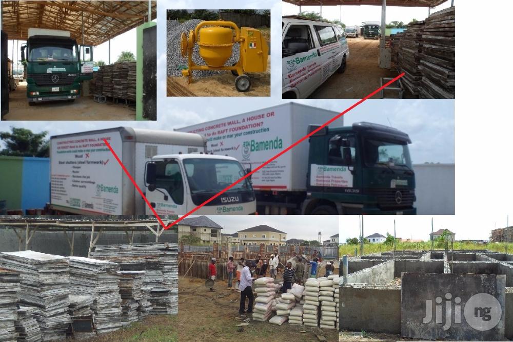 Concrete Casting, Raft Foundation, Column And Decking Formwork in Lekki ...