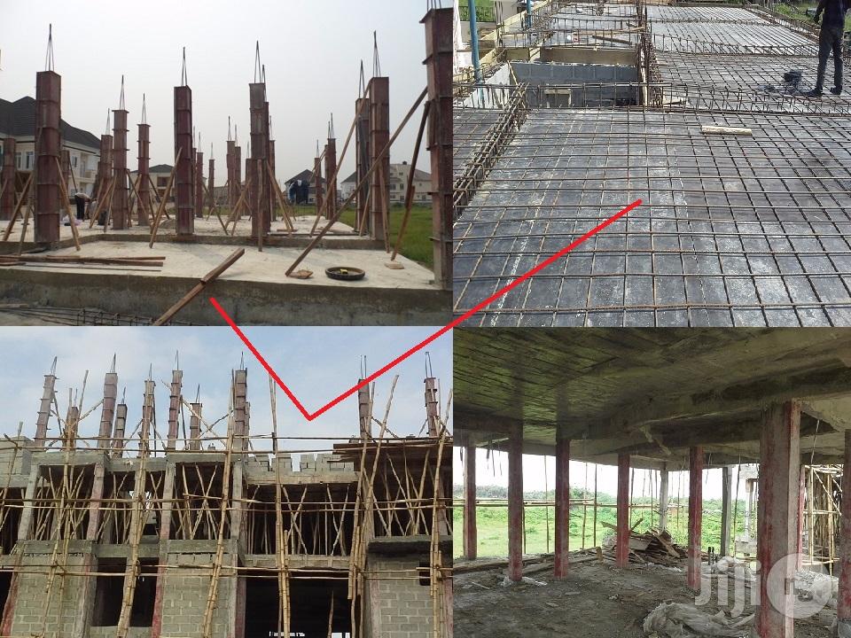 Concrete Casting, Raft Foundation, Column And Decking Formwork in Lekki ...