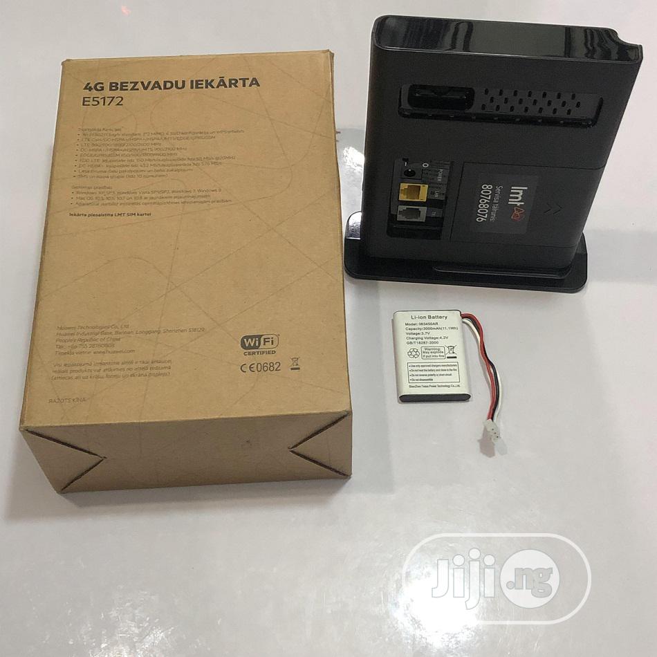 Huawei E5172 4G LTE Universal CPE Router With Backup Battery in Ikeja ...