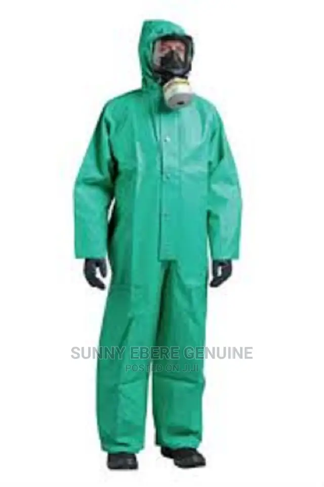 Hooded Chemical Resistant Coveralls With Elastic Cuff in Lagos Island ...