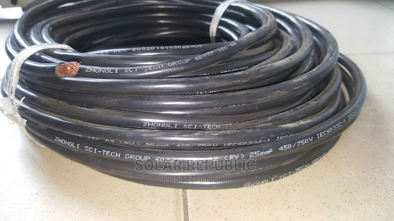 25mm Single Core DC Cable in Ojo - Electrical Equipment, Solar Republic ...