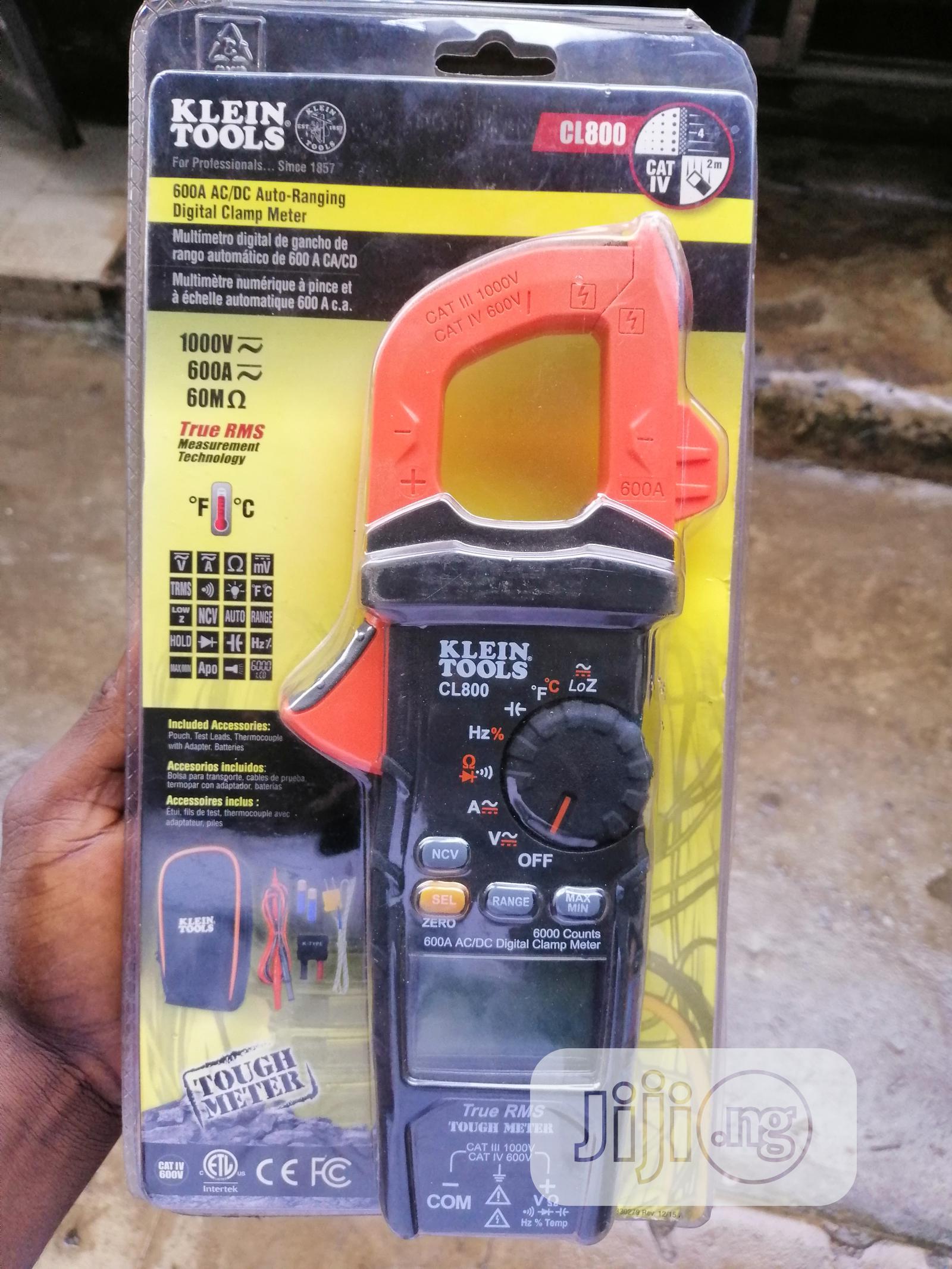 Klein Tools CL800 AC/DC Clamp Meter in Ojo - Measuring & Layout Tools ...