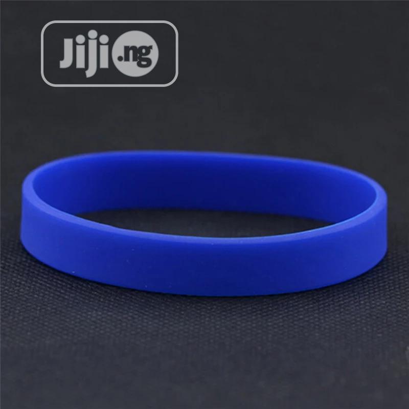 Wholesale Silicone Rubber Wristband Flexible Wrist Band 100p in Lagos ...