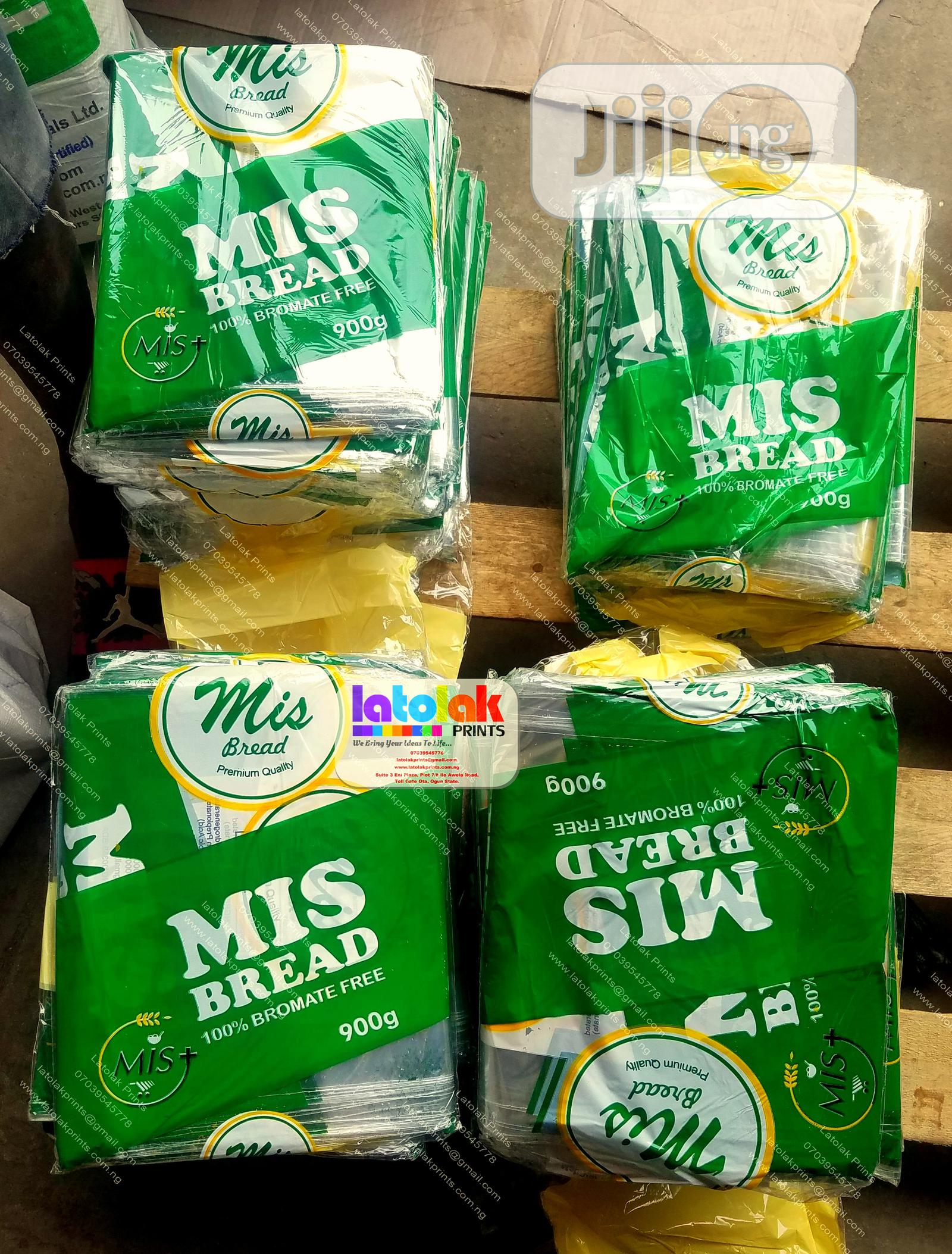 Quality Bread Nylon Printing in Ado-Odo/Ota - Printing Services, Jimmy ...