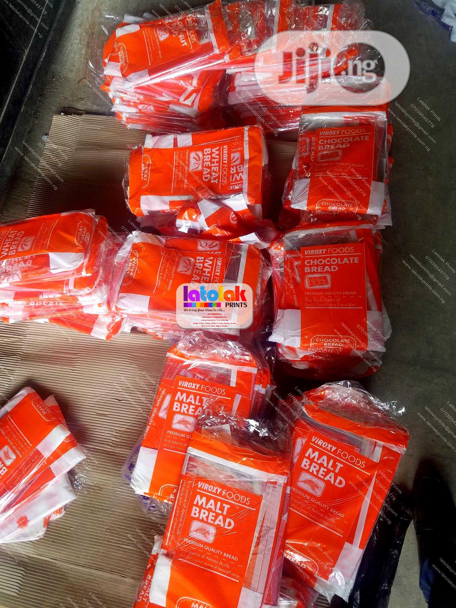 Quality Bread Nylon Printing in Ado-Odo/Ota - Printing Services, Jimmy ...