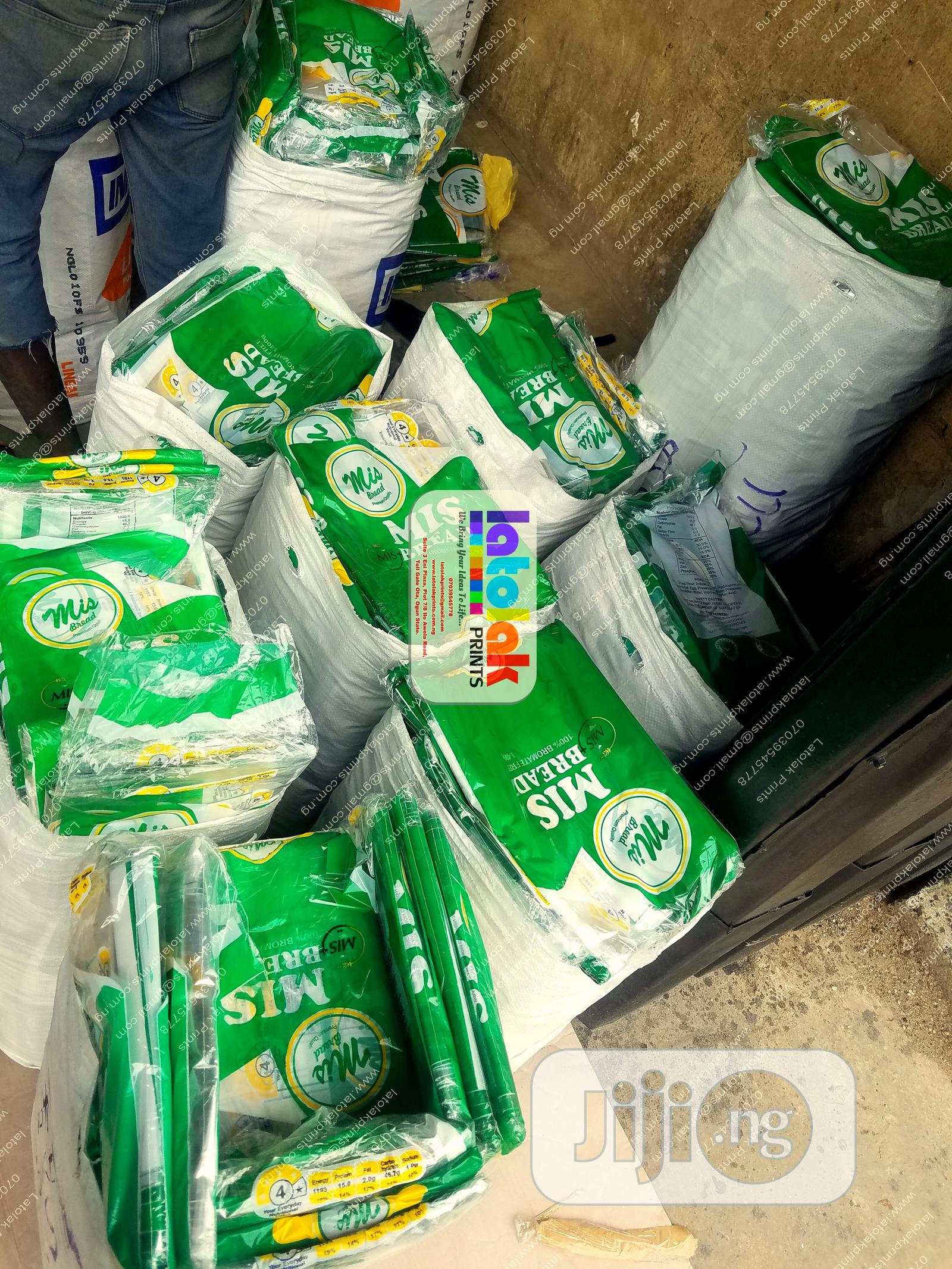 Quality Bread Nylon Printing in Ado-Odo/Ota - Printing Services, Jimmy ...