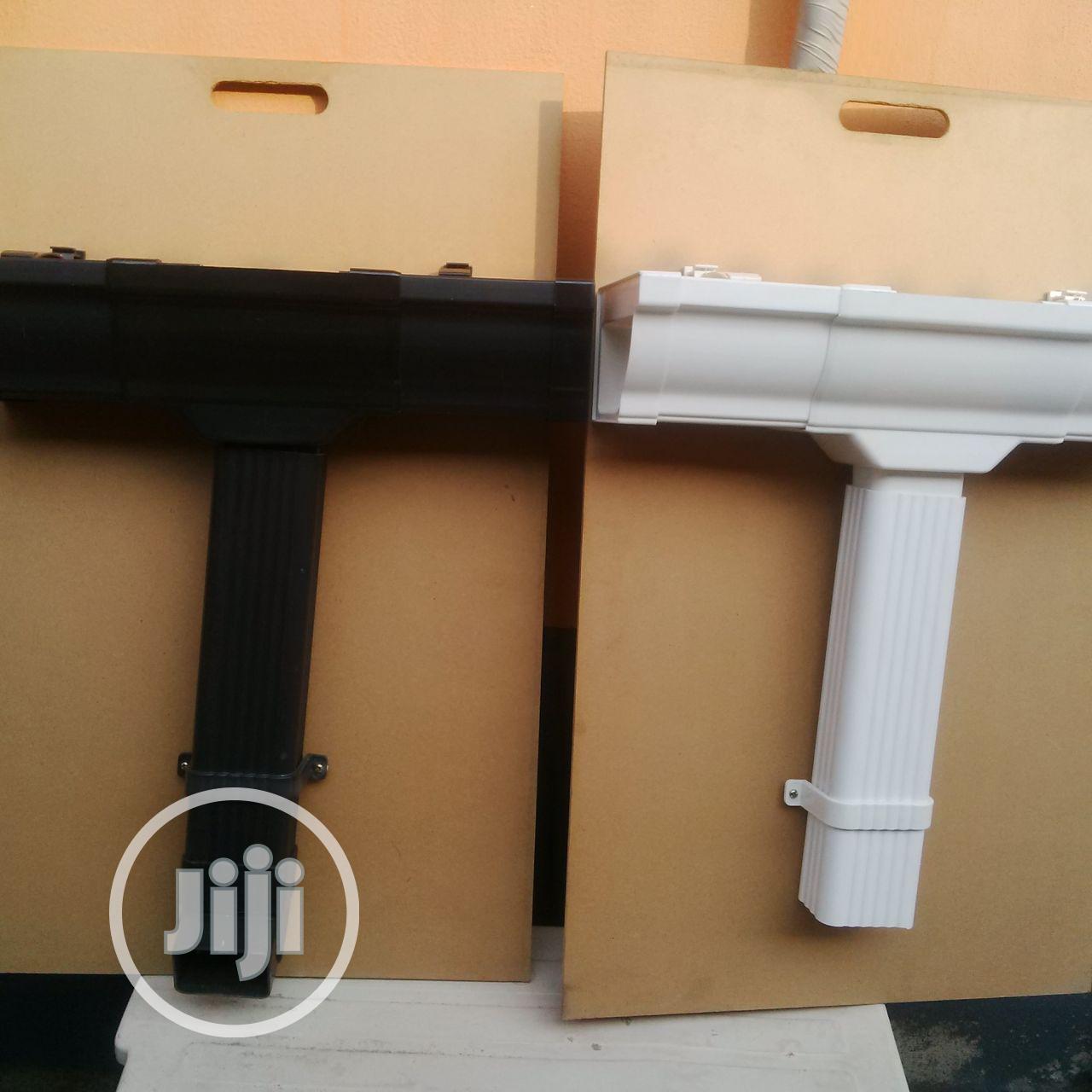 Quality Roof Gutters - PVC Rain Water Collector in Port-Harcourt ...