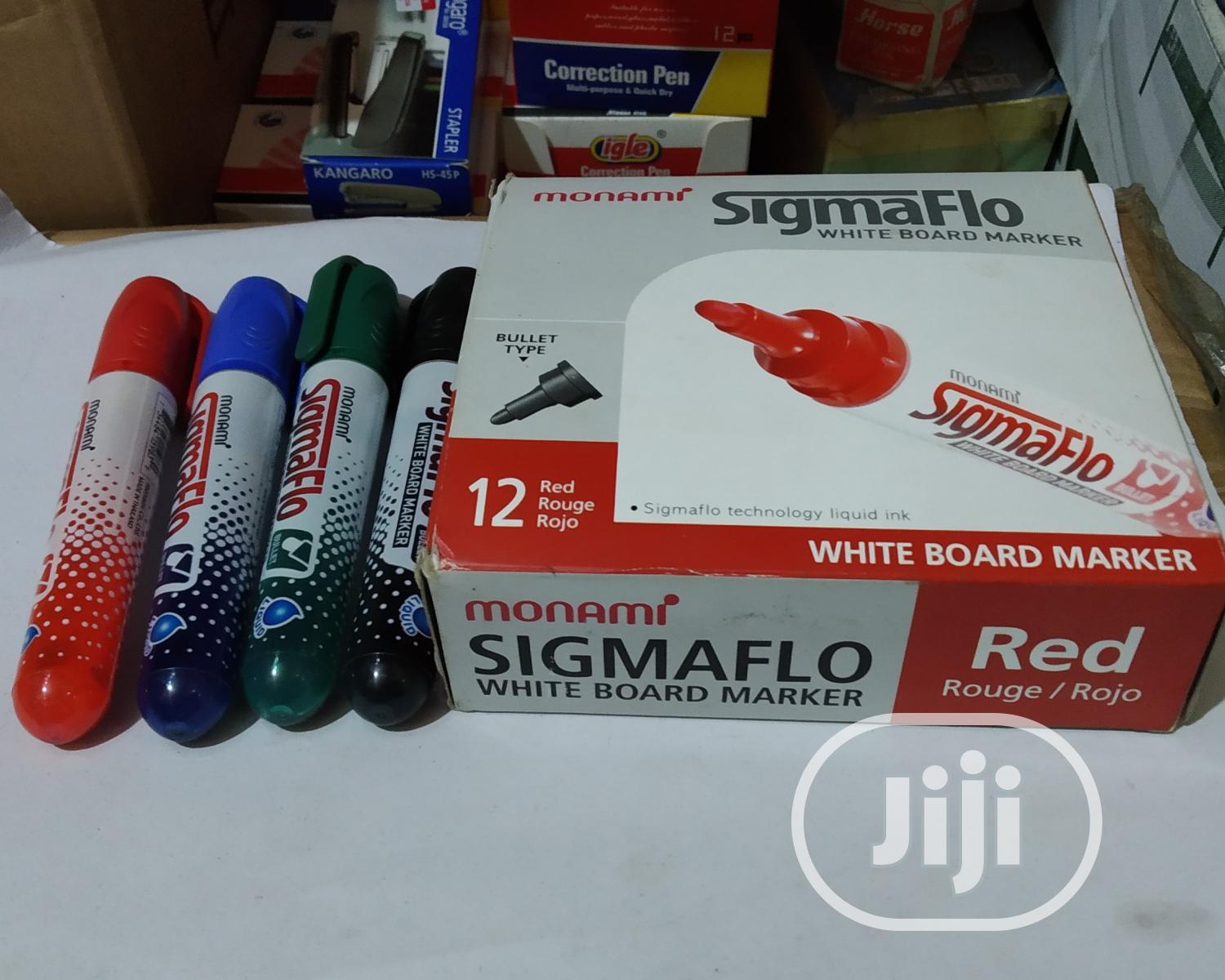 12pcs Monami Sigmaflo Whiteboard Marker in Lagos Island (Eko ...