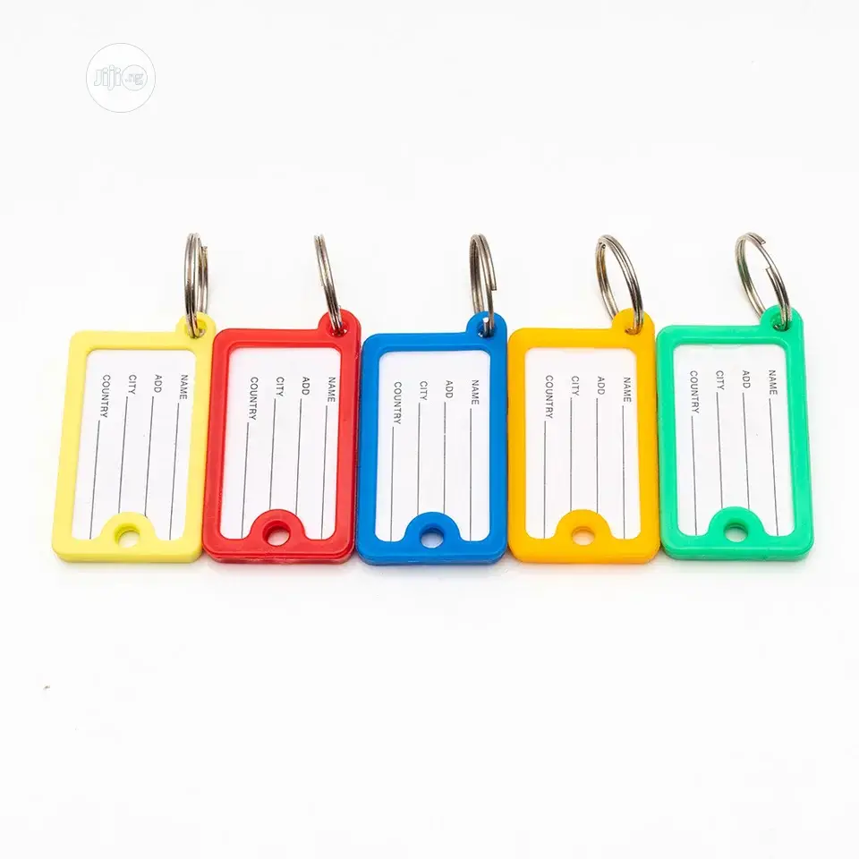30pcs/Lot Rectangular Key Card Crystal Plastic Key ID Label in Lagos ...