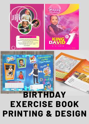 50copies of Birthday Exercise Book Design and Print in Surulere ...