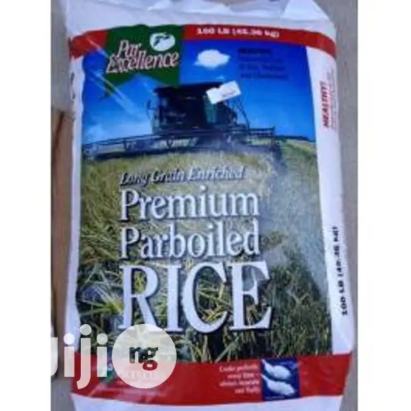 Par Excellence Premiu Long Grain USA Parboiled Rice 45.36 Kg in Ikeja ...