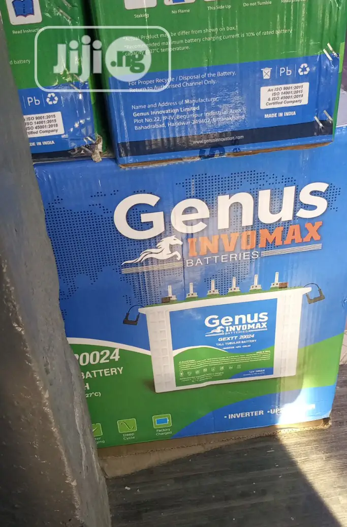 Genus Tubular Battery 12v200ah in Ikeja - Electrical Equipment, Solar ...