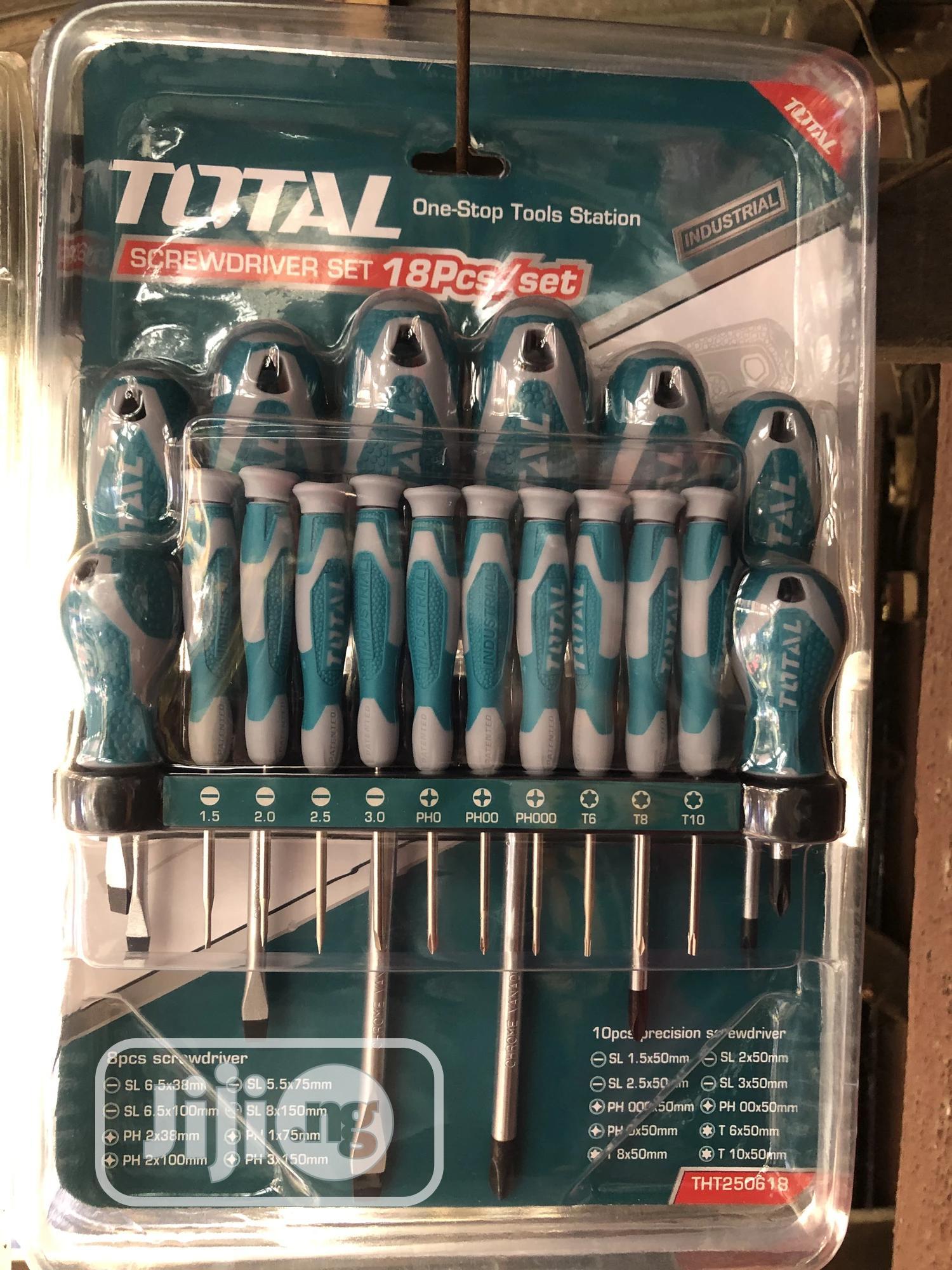 Total One Stop Tools Station Set Of Screwdrivers 18pcs in Lagos Island ...