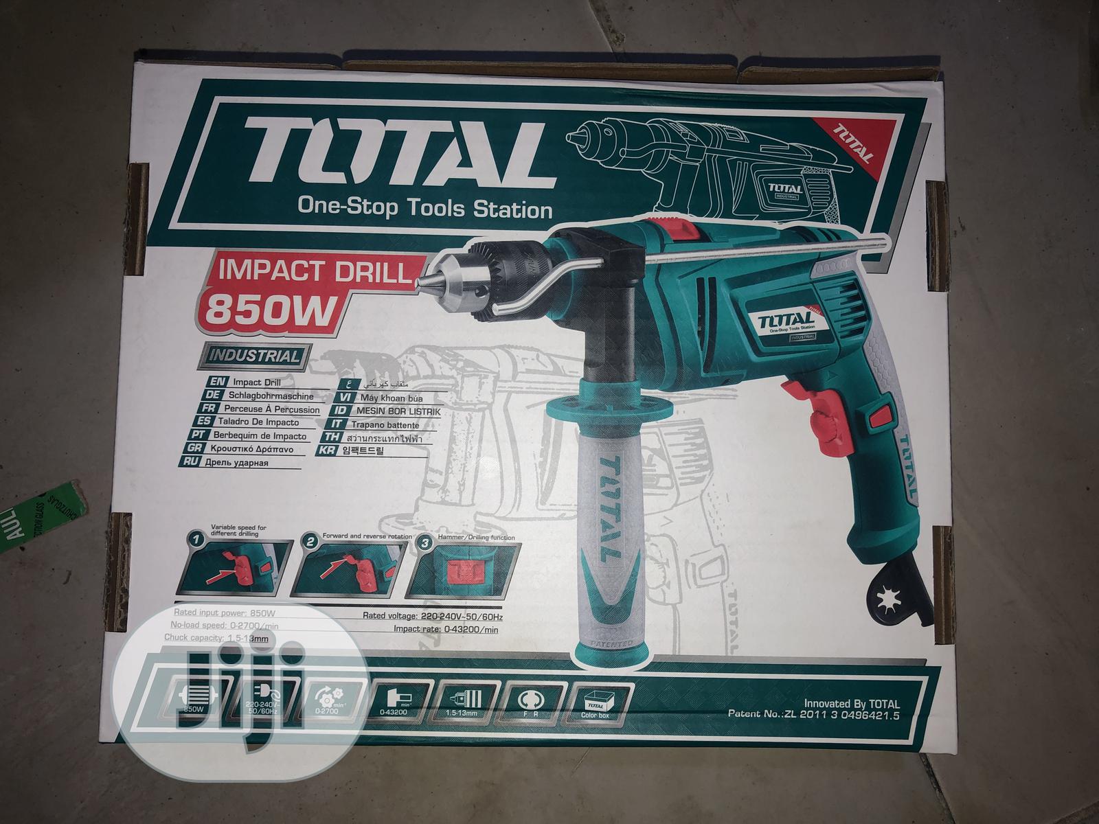 Total Impact Drill Machine 13mm 850W One Stop Station in Lagos Island ...