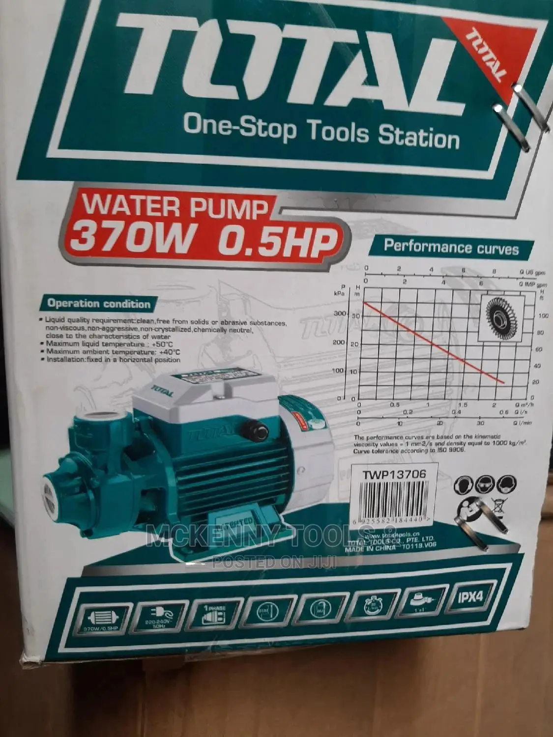 Total Water Pump 0.5hp in Lagos Island (Eko) - Plumbing & Water Supply ...