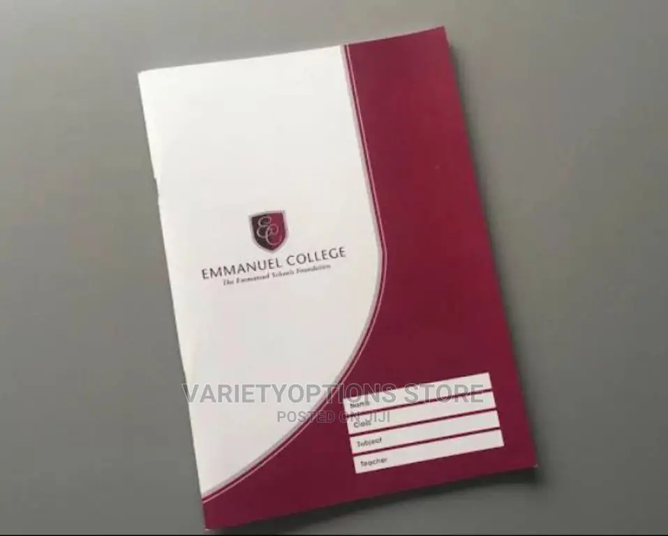 Customised Exercise Books in Ojodu - Printing Services, Varietyoptions ...