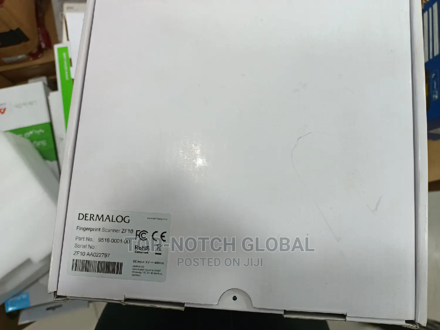 Dermalog Zf10 Fingerprint Scanner in Ikeja - Computer Accessories , Top ...
