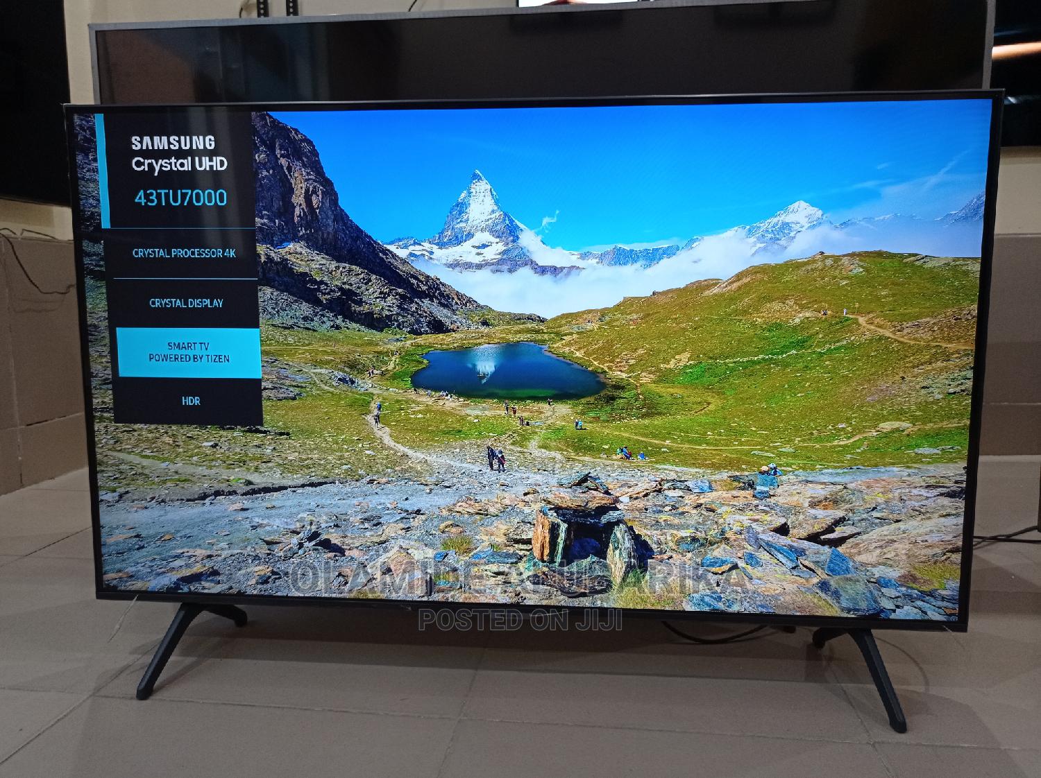 Samsung 43 TU7000 Crystal UHD 4K Smart TV UN43TU7000FXZA In Ojo TV