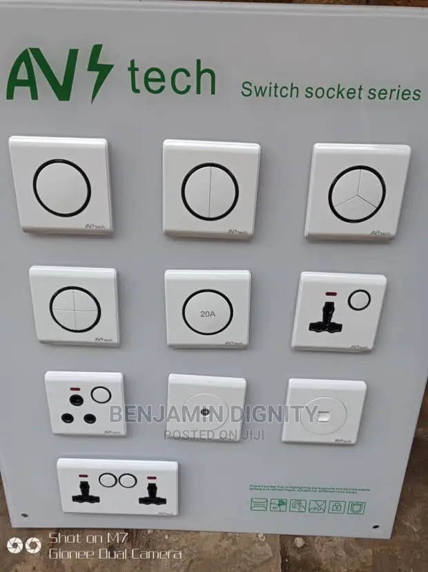 Modern Light Switches And Sockets