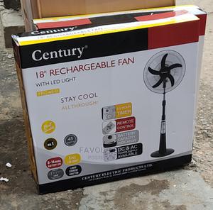 Original Century 18" Rechargeable Fan With LED Light in Ojo - Home ...