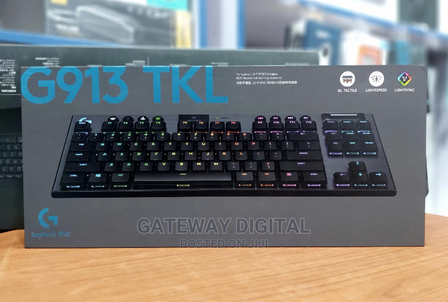 Logitech G913 Tkl Tenkeyless Mechanical Gaming Keyboard in Ikeja ...