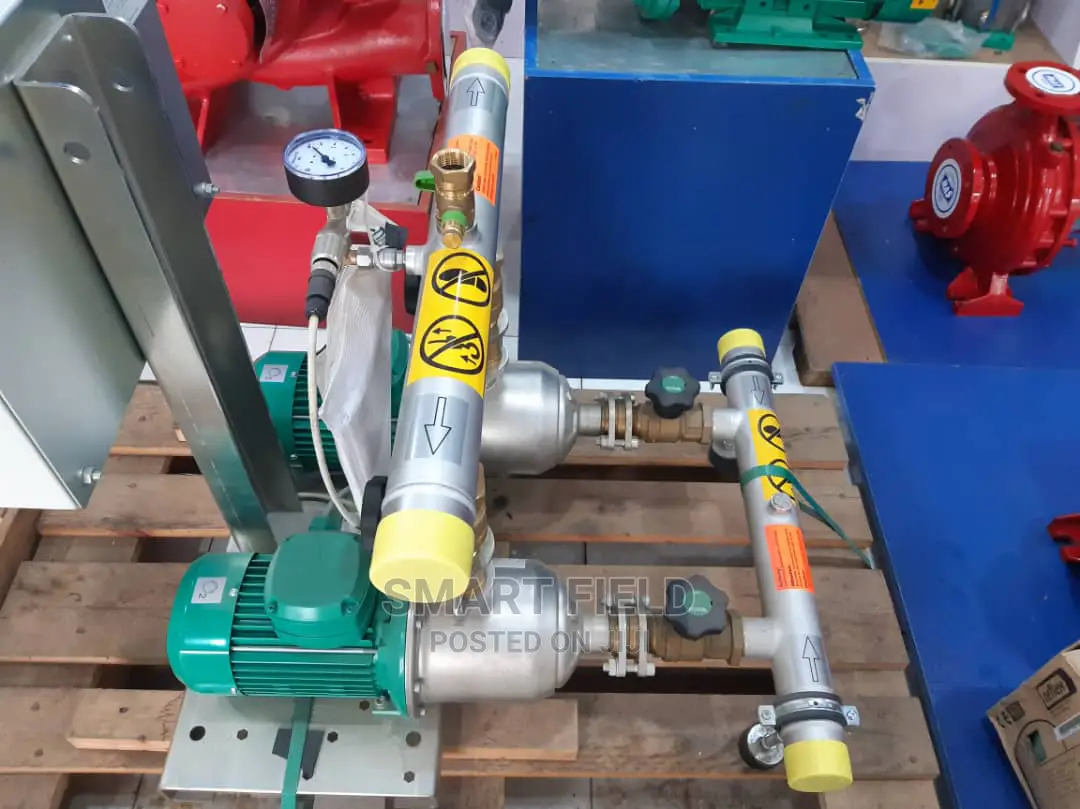Wilo Booster Pump Set Coupled With Control Panel in Orile - Plumbing ...