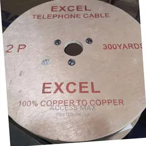 Intercom Wire Copper 2 Pairs Telephone Cable (4 Core)By 300 in Lagos ...