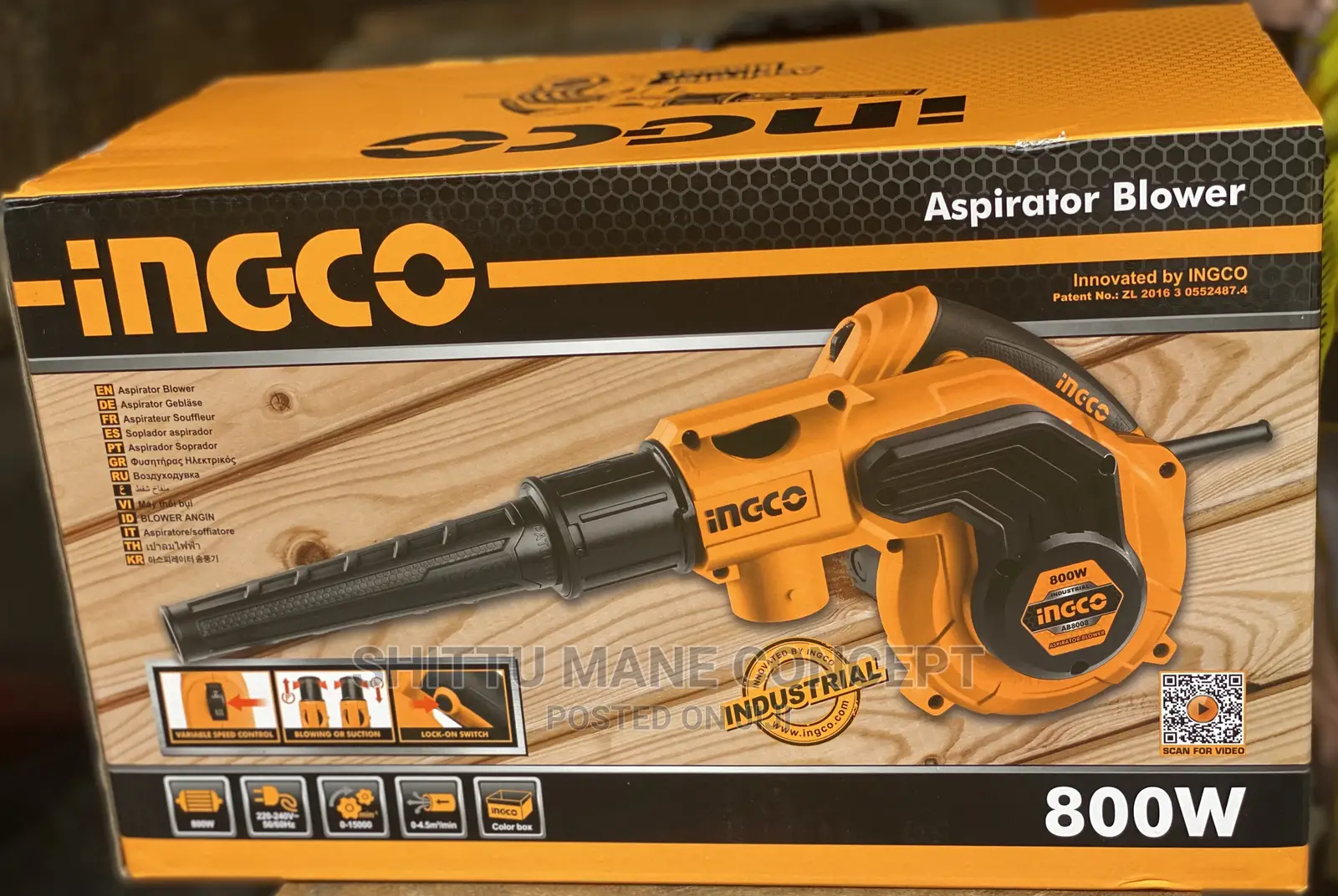 Ingco Aspirator Blower 800w in Lagos Island (Eko) - Electrical Hand ...
