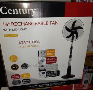 16" Century Rechargeable Fan in Ojo - Home Appliances, Jomech Worldwide ...