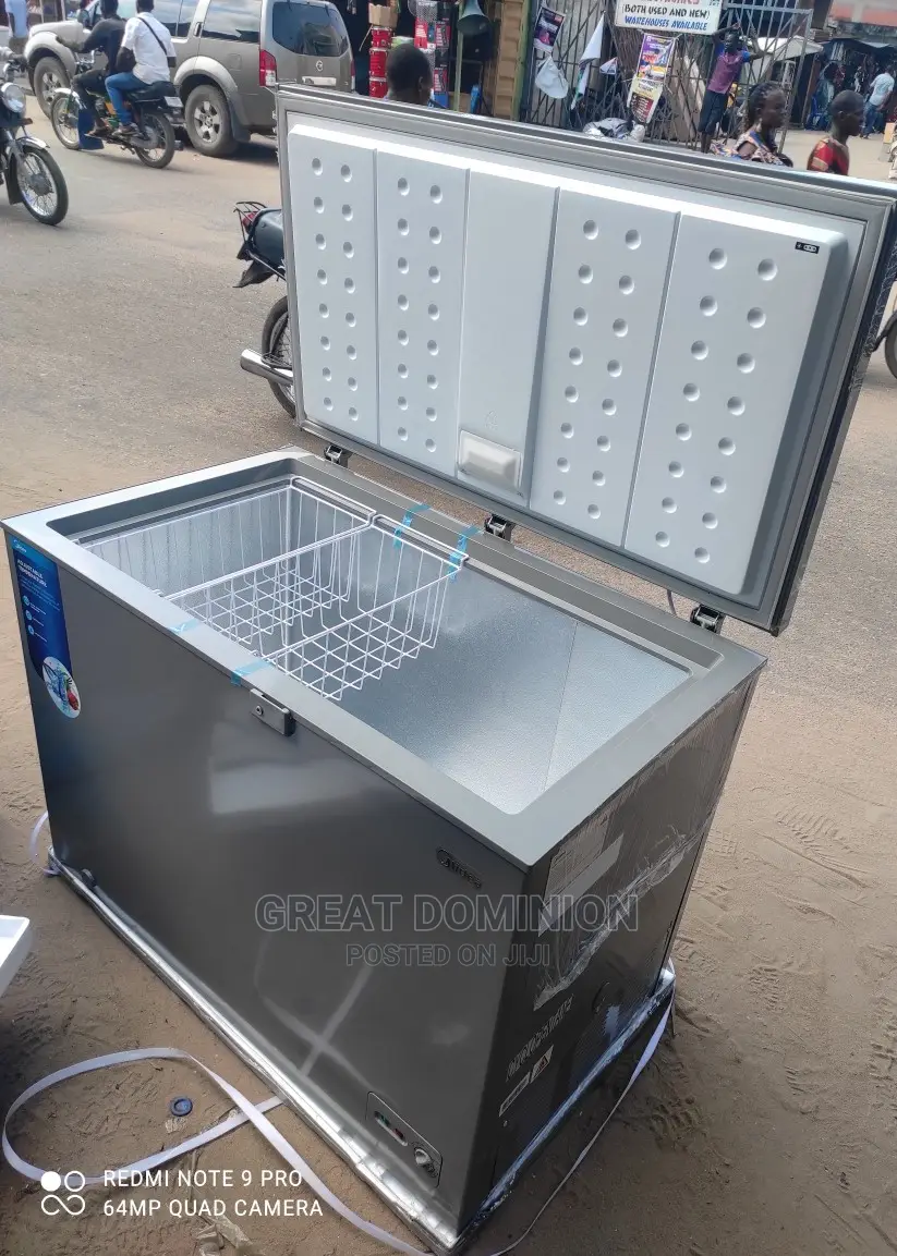 ^ Midea Chest Freezer 340litres HS-384C Single Door+Key Lock in Ojo ...