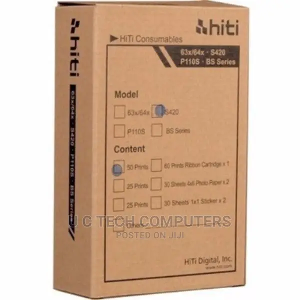 Hiti S420 Photo Paper Printer - 50 Prints in Ikeja - Stationery, U C ...