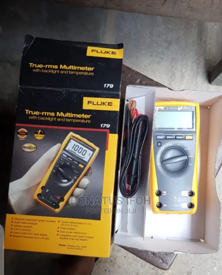 FLUKE 179 True-Rms Digital Multimeter With Built-In Thermome in Ojo ...