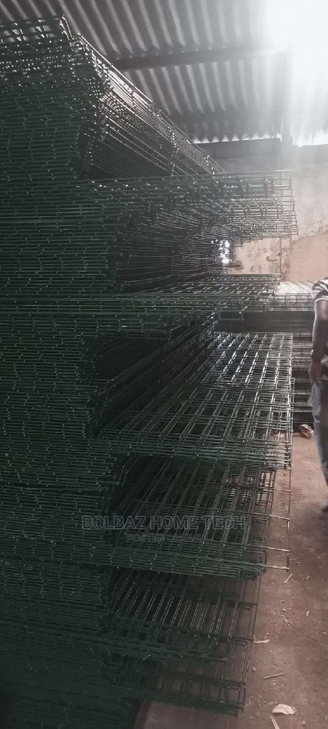 Anti-Finger Panel Mesh; Contemporary See-Through Fence in Lekki ...