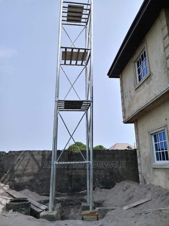 Scaffold for Water Tank in Ibadan - Building & Trades Services ...