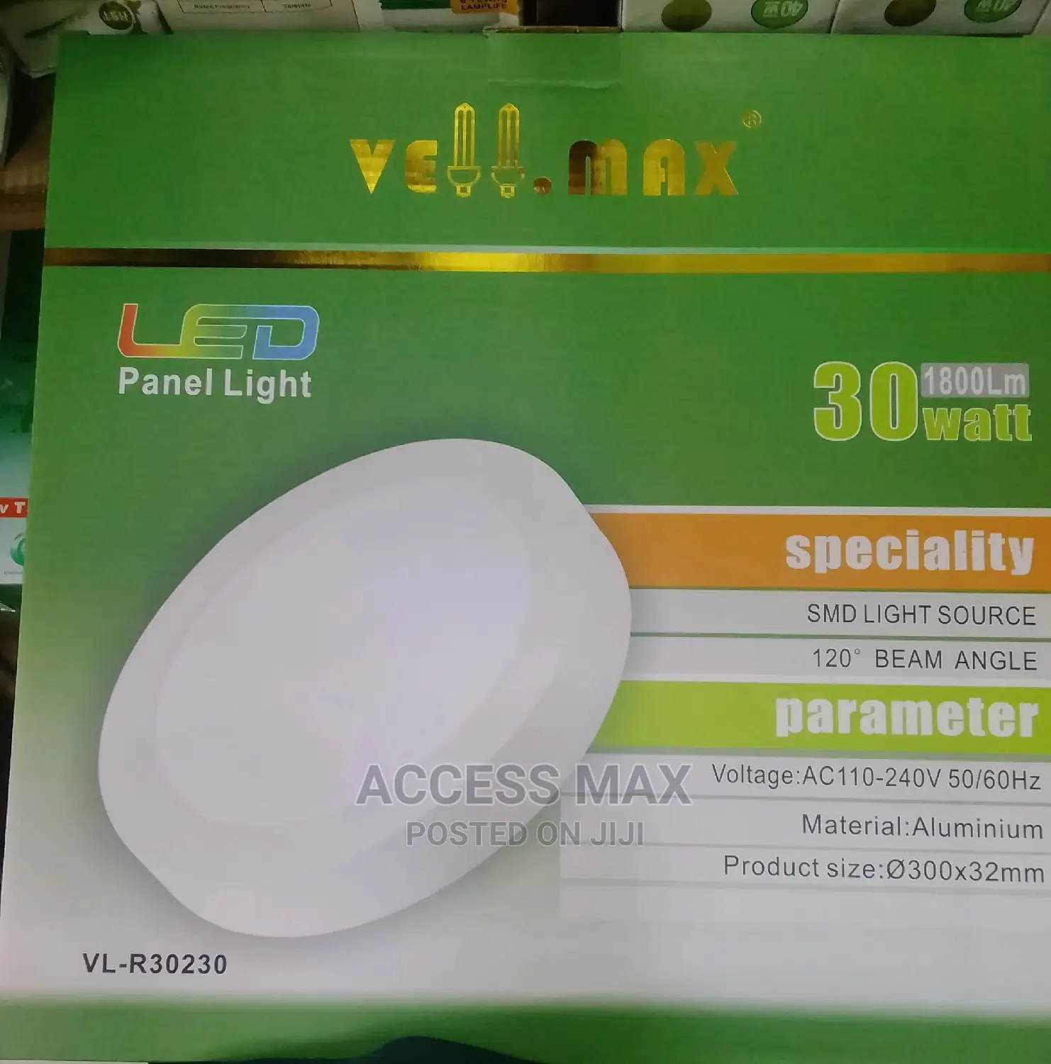 LED 30watt Vellmax Panel Lights Surface (Original? in Lagos Island (Eko ...
