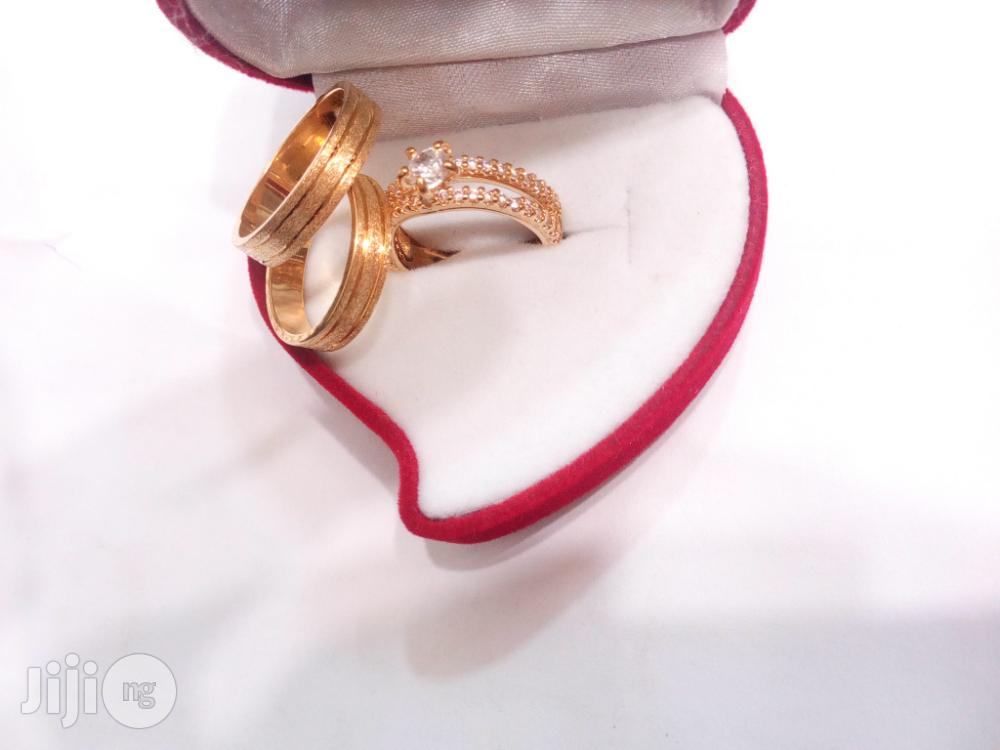 Brand New Real Romania Gold Engagement and Wedding Ring 004 in Ojodu ...