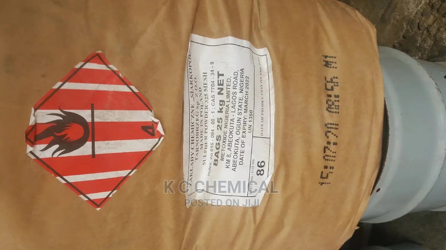 Industrial Chemicals in Ikeja - Manufacturing Services, Collins Ken | Jiji.ng