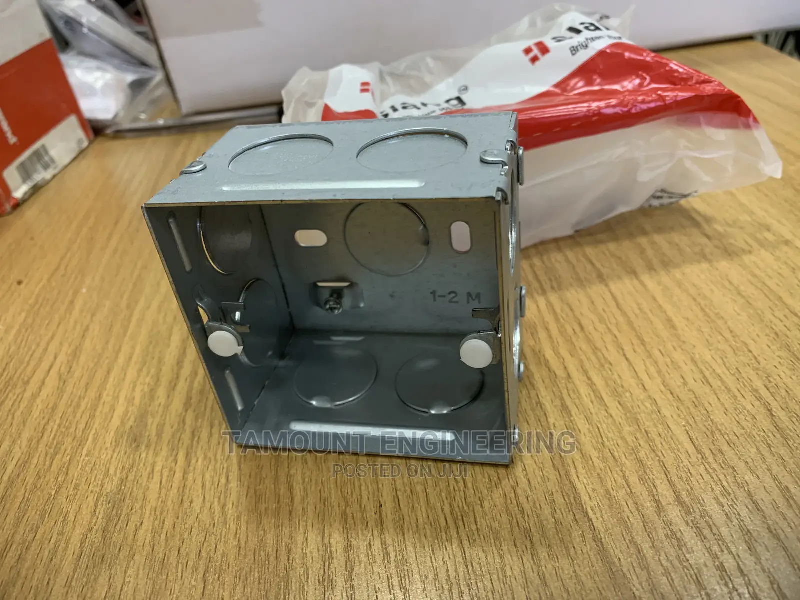 3x3 Gi Pattress Box Knockout Box in Ikeja - Electrical Hand Tools ...