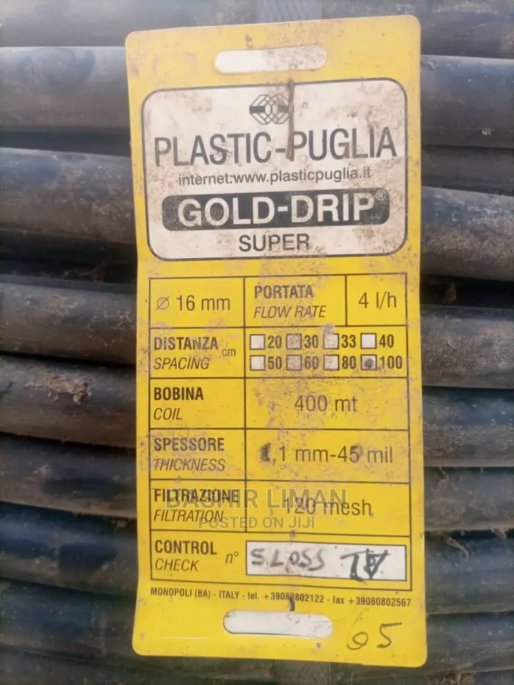 Irrigation Drip Lines in Nasarawa-Kano - Farm Machinery & Equipment ...