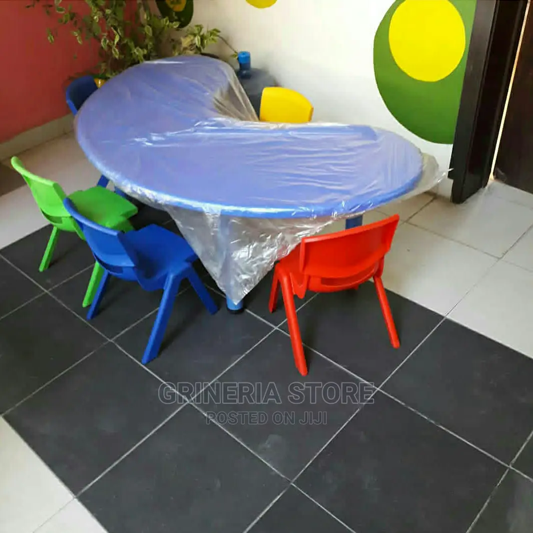 Children Classroom Half-Moon Table (Only Table) in Ikeja - Children's ...