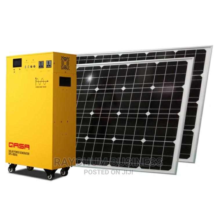 Qasa Solar Generator Model 800 Which Is 500w 2batteries 2p in Ojo ...