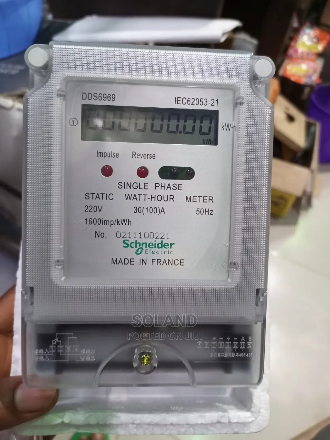 Single Phase Energy Monitoring Check-Meters ( Schneider ) in Amuwo ...