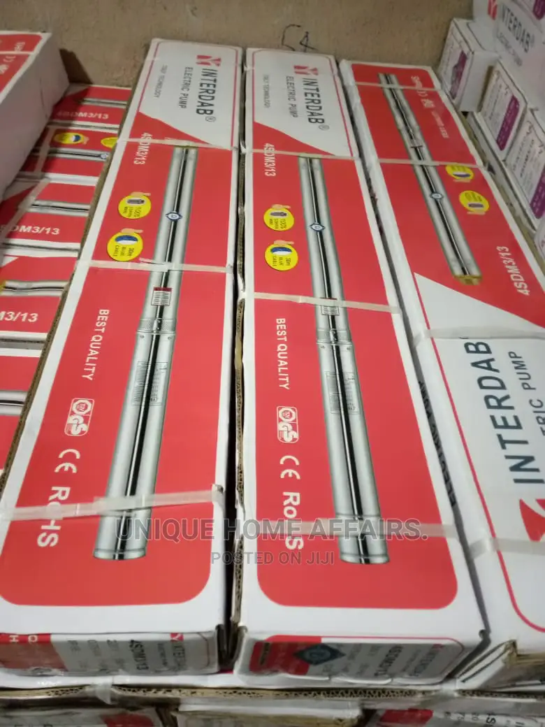 1hp Interdab Submersible Water Pump in Orile - Plumbing & Water Supply ...