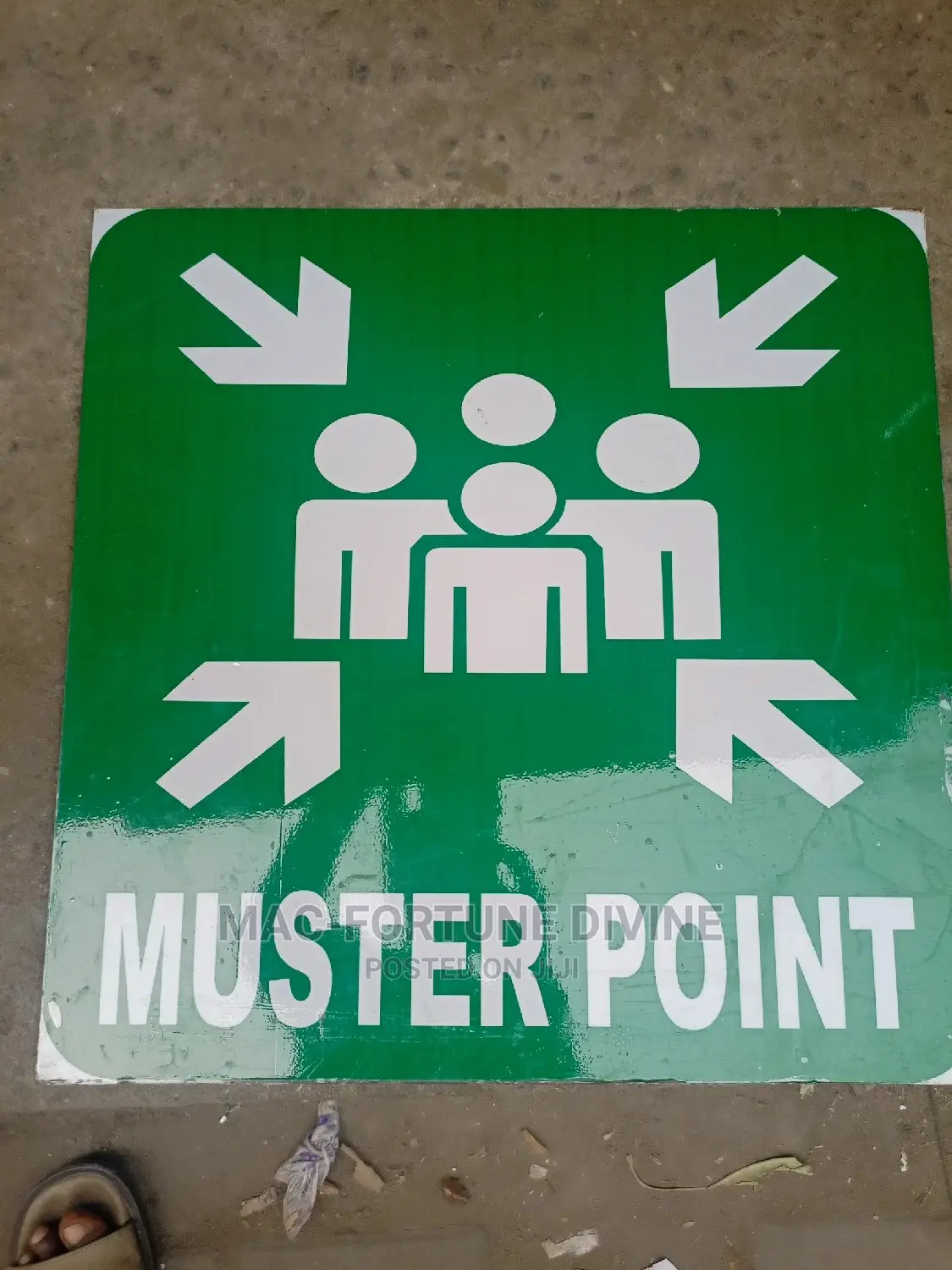 Muster Point Safety Signs(Big Size) in Lagos Island (Eko) - Safetywear ...