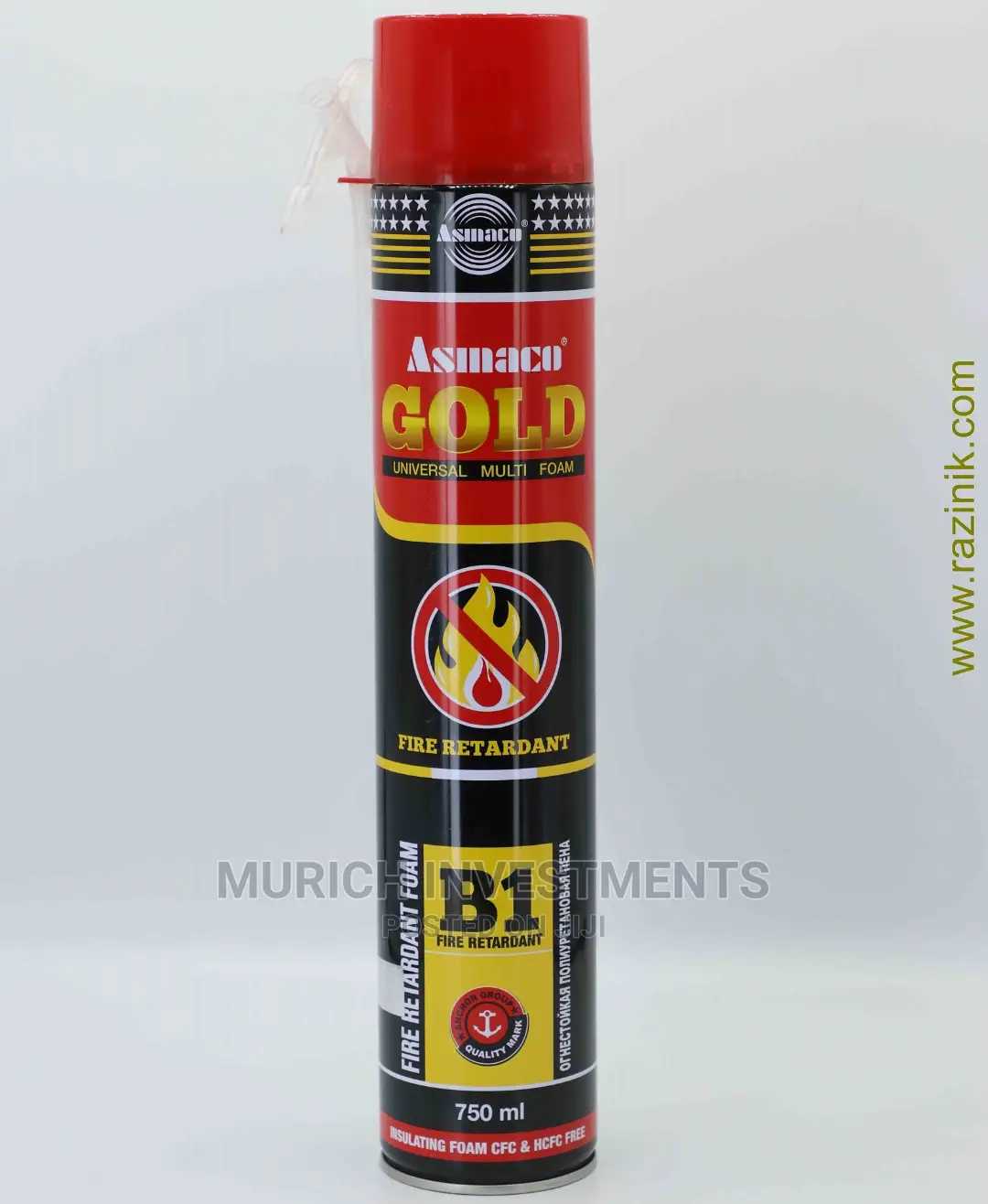 Asmaco B1 Fire Retardant PU Foam 750ml in Lagos Island (Eko) - Hand Tools, Muritala Olawale ...