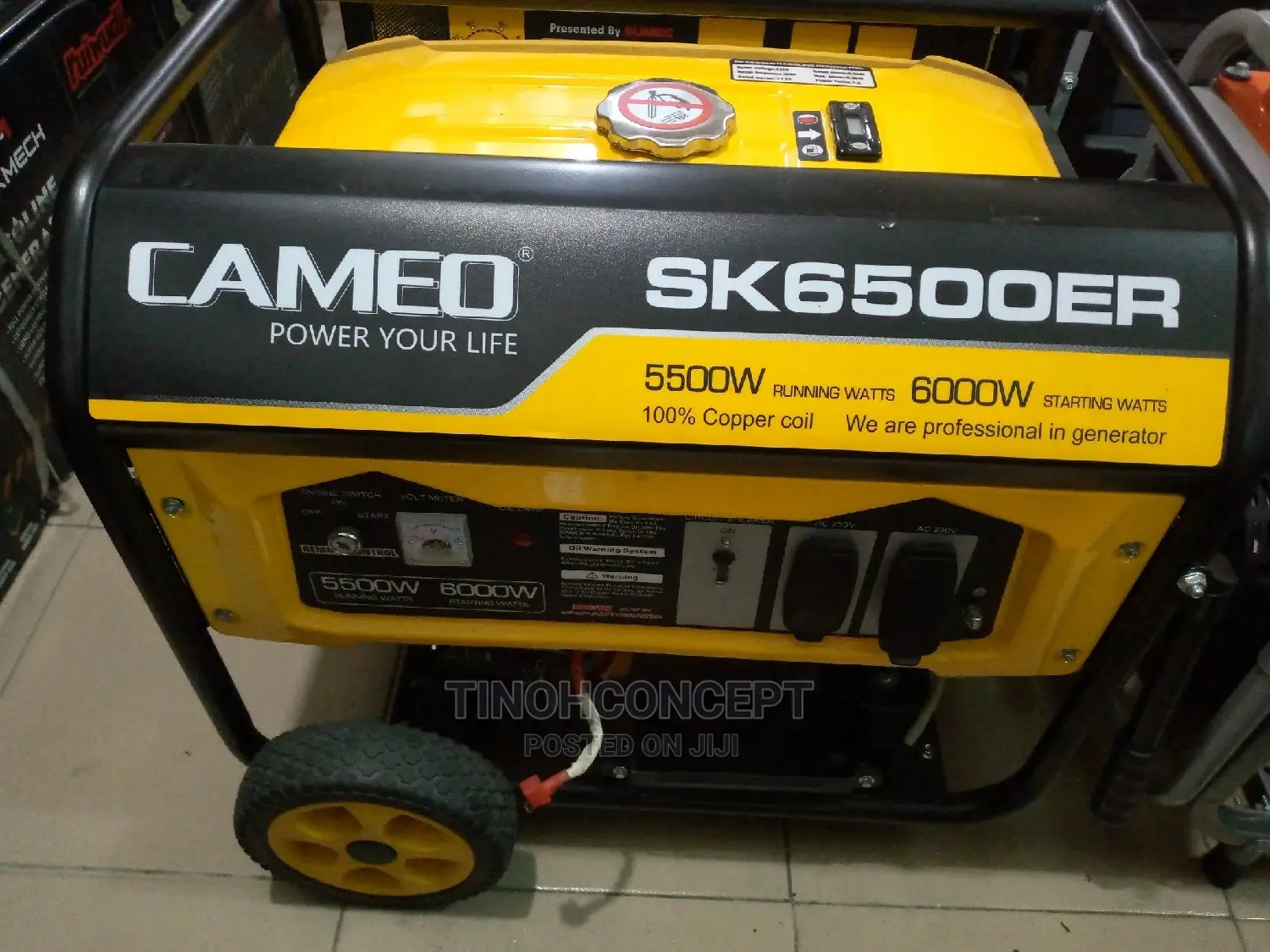 Cameo Generator SK6500 6kva in Port-Harcourt - Electrical Equipment, Tinoh Concept | Jiji.ng
