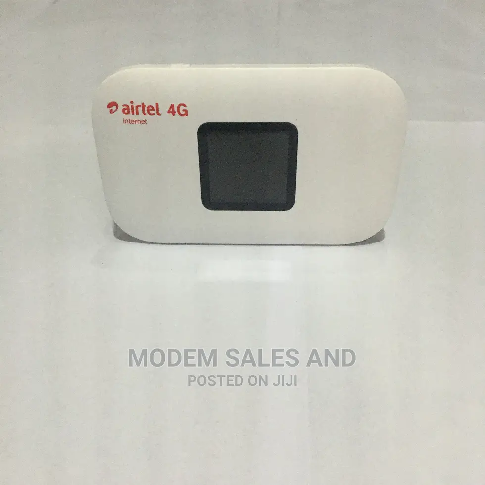 Airtel 4G LTE Mobile Wifi With Screen Display+ 5gig Data Sim in Ikeja ...