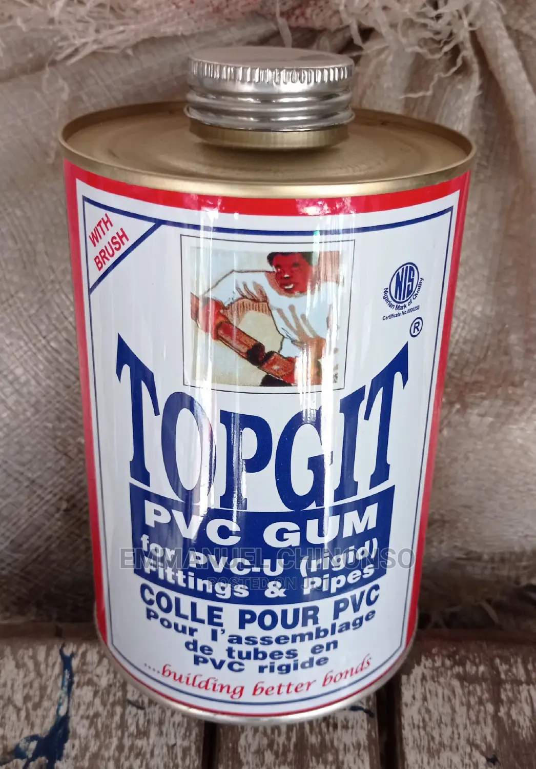 Topgit PVC Gum in Lagos Island (Eko) - Plumbing & Water Supply, Emmanuel Chinonso | Jiji.ng